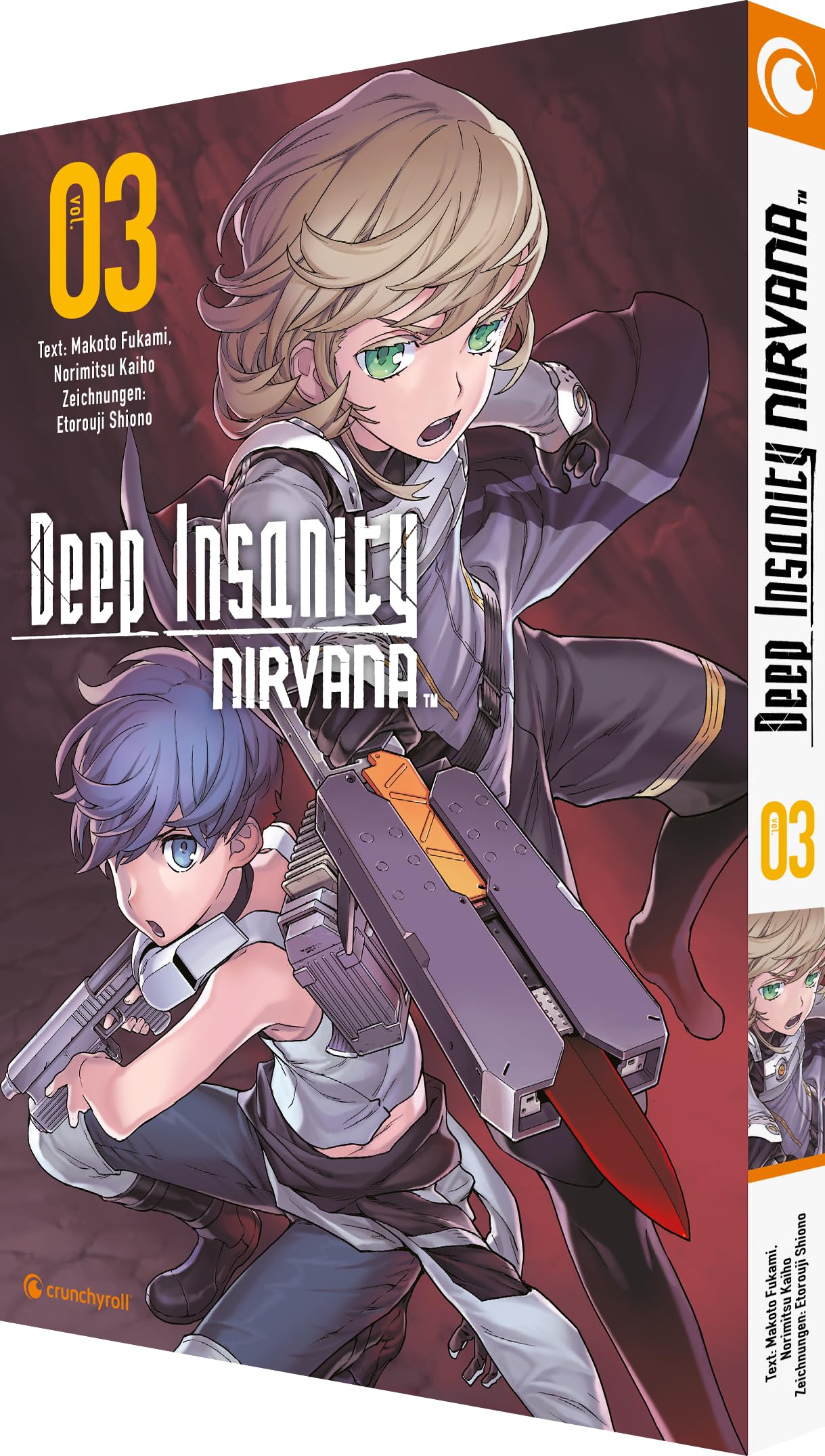Deep Insanity: Nirvana 03 | Crunchyroll / KAZÉ | Verlage | Manga | Comic-Portal