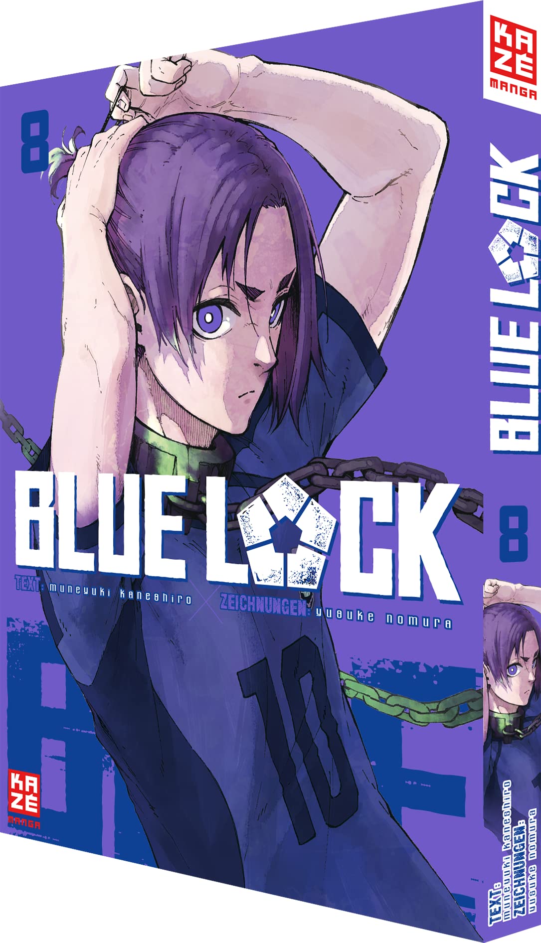 Blue Lock 08 | Crunchyroll / KAZÉ | Verlage | Manga | Comic-Portal