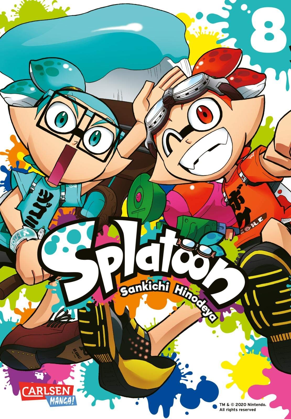 Splatoon 08 | Carlsen | Verlage | Manga | Comic-Portal
