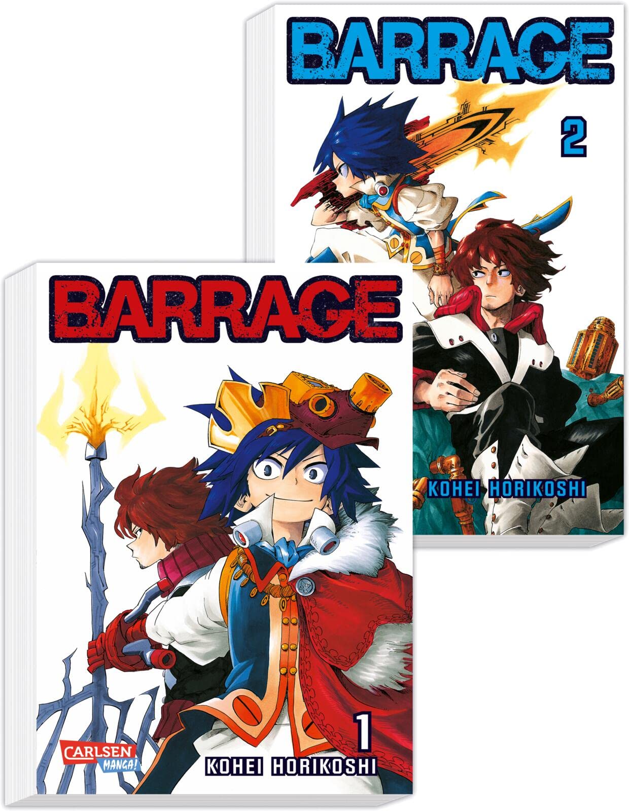 Barrage 01 + 02 Komplettpack | Action | Genres | Manga | Comic-Portal