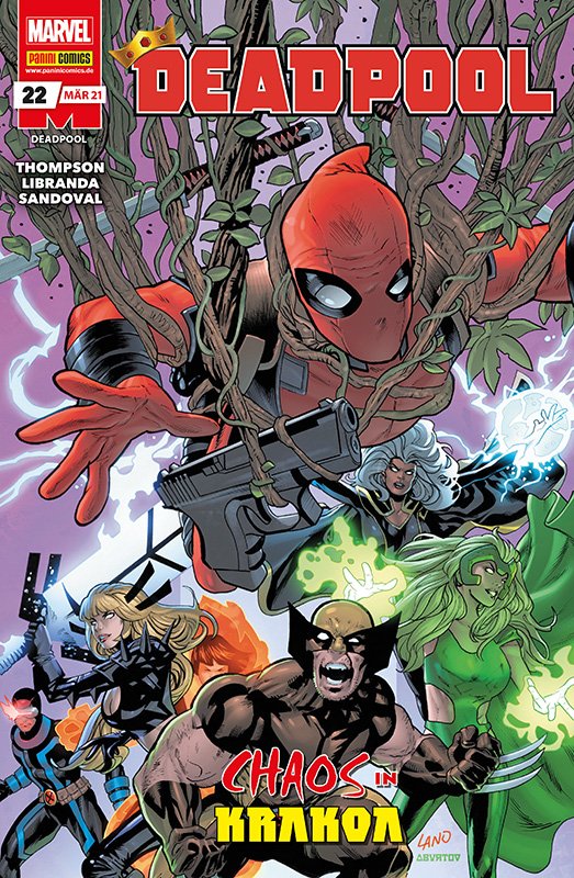 Deadpool 2019 22 - Chaos in Krakoa | Deadpool | Marvel | Comics | Comic ...