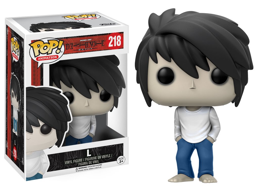 Funko POP! Animation 218: Death Note - L | Funko POP | Figuren ...