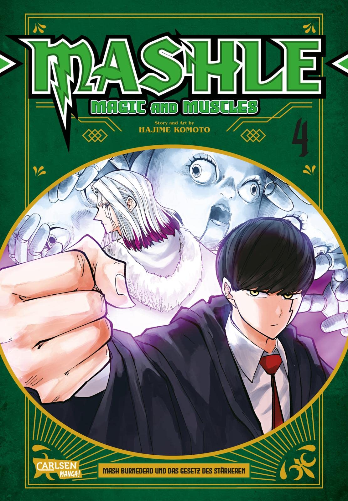 Mashle - Magic and Muscle 04 | Carlsen | Verlage | Manga | Comic-Portal