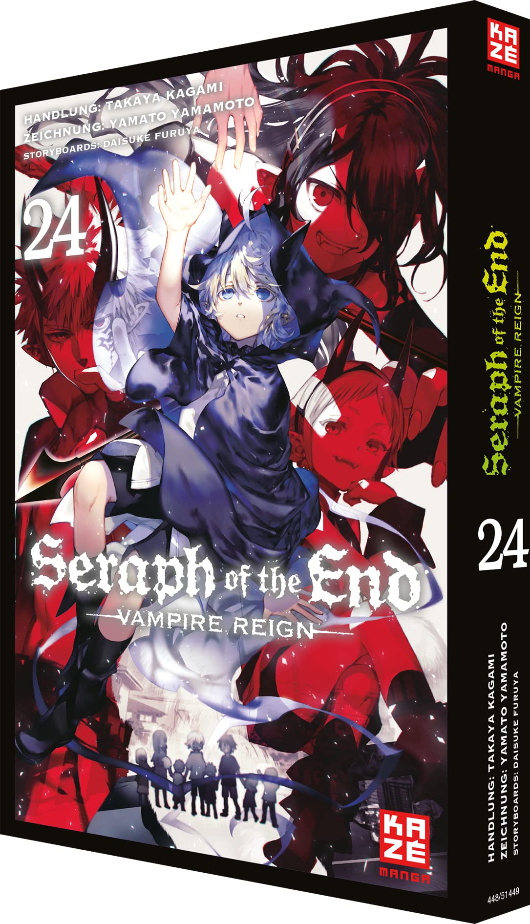 Seraph of the End 24 | Crunchyroll / KAZÉ | Verlage | Manga | Comic-Portal
