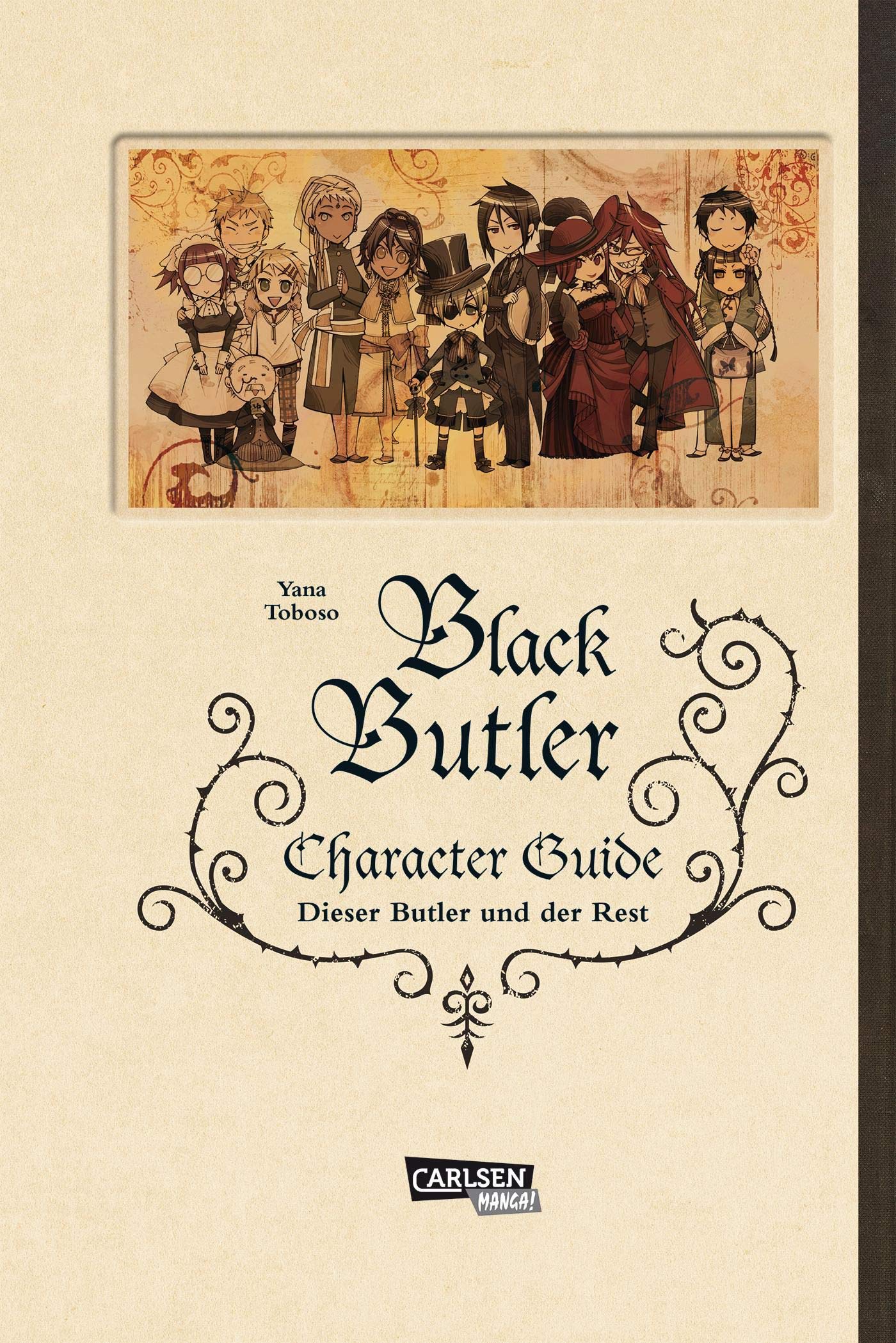 Black Butler - Character Guide | Carlsen | Verlage | Manga | Comic-Portal