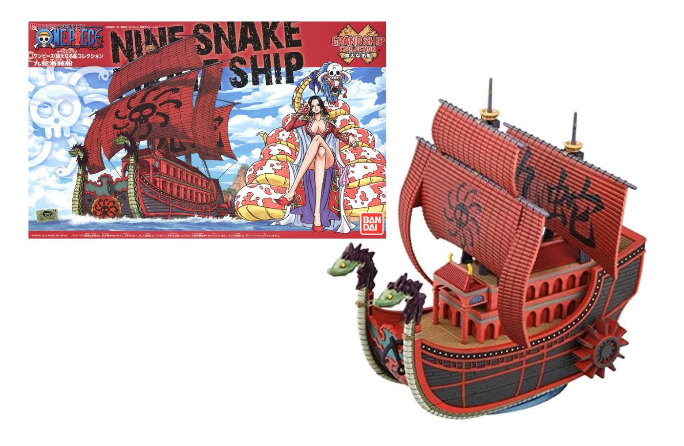 One Piece Grand Ship Collection 06 - Kuja Pirates / Boa Hancock - Model ...