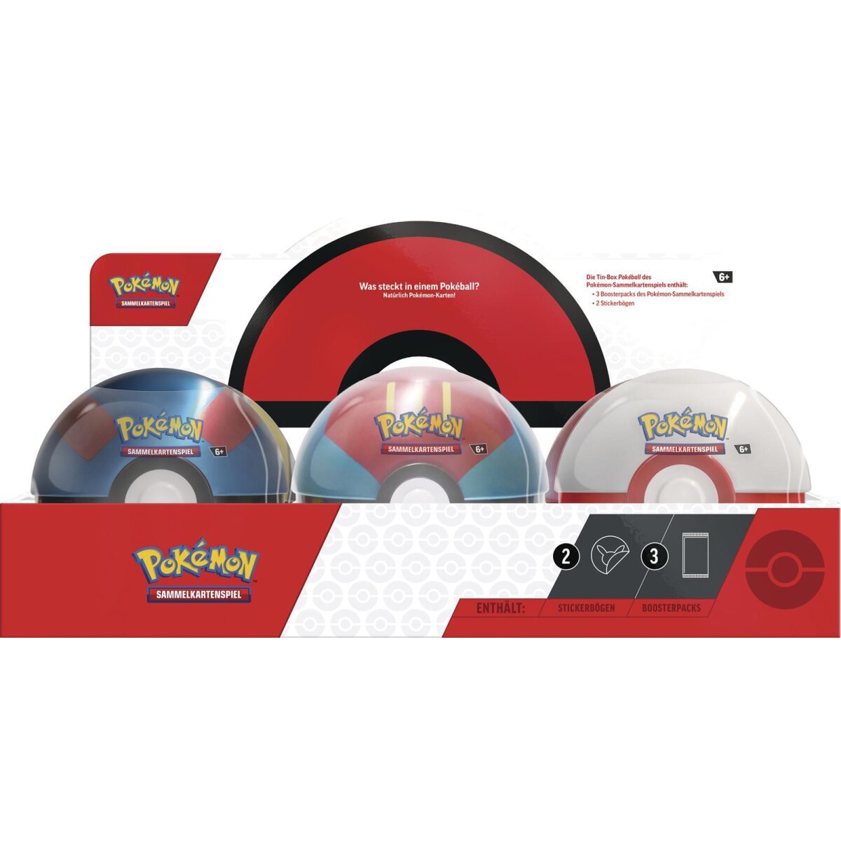 Pokemon TCG: Pokeball Tin 2023 Herbst | Pokemon TCG | Sammelkarten ...